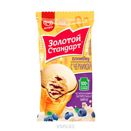 Золотой Стандарт Пломбир с Черникой – Интернет-магазин полуфабрикатов ...
